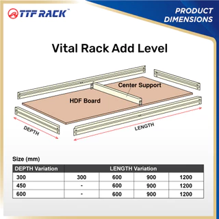 TTF RACK™ Boltless Rack, Online Shop | Shopee Malaysia