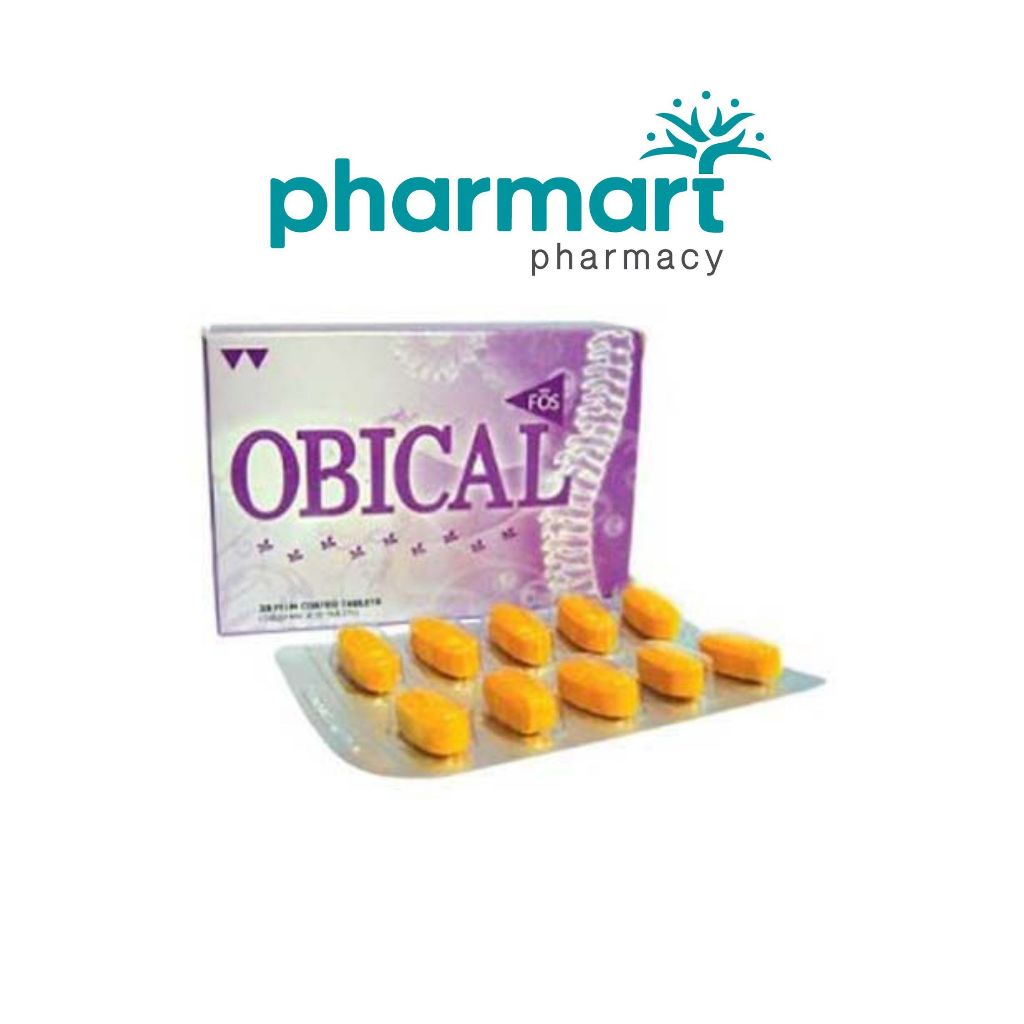 OBICAL 30 TABLETS (EXP 01/2025) | Shopee Malaysia