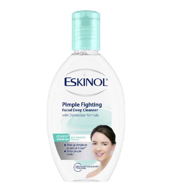 ESKINOL PIMPLE FIGHTING FACIAL DEEP CLEANSER 75ML EXPIRY 2025/03 ...