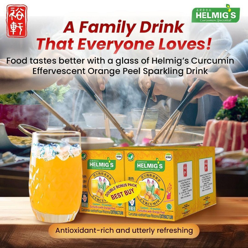 【BUNDLE】 Helmig’s Curcumin with Orange Peel Singapore Top 10 health ...