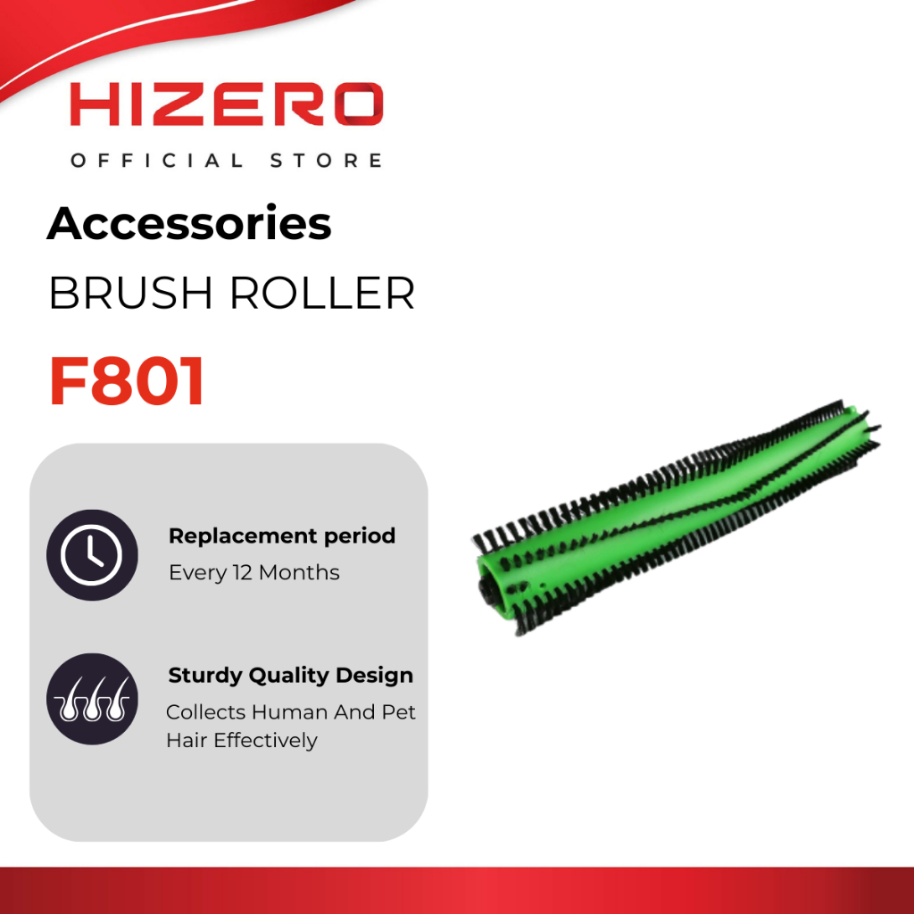 HIZERO Brush Roller F801 | Shopee Malaysia