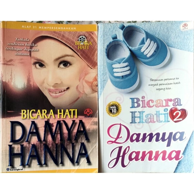Novel Terpakai Bicara Hati 1 & 2 Combo Damya Hanna | Shopee Malaysia