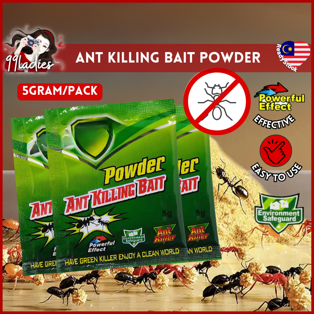 Power Ant Killing Bait / Power Cockroach Killing Bait 5g Insect Bait ...