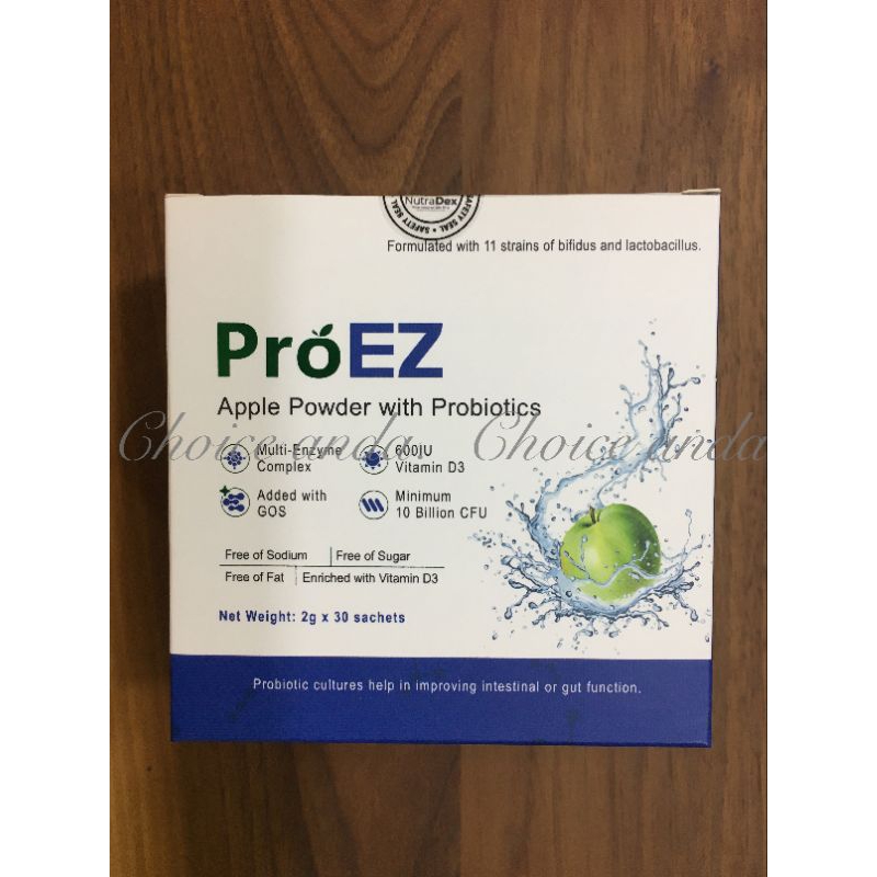 ProEZ Apple Powder With Probiotics, 2g ( 1 PACKET ) | Shopee Malaysia