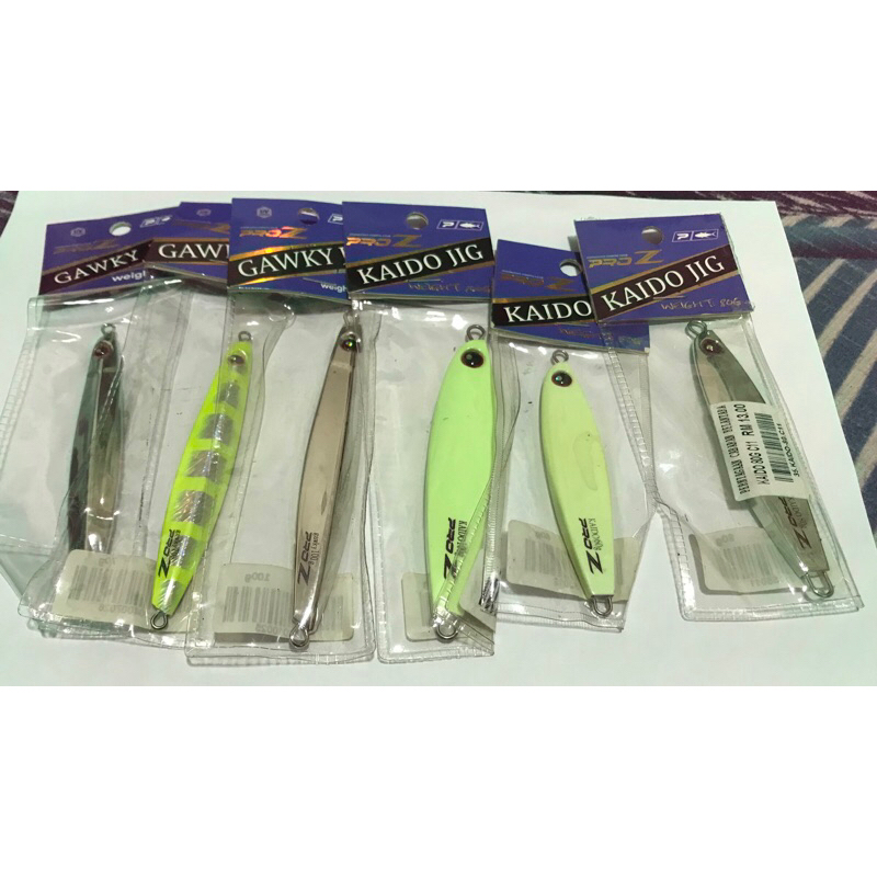 PRO Z JIG ( GAWKY & KAIDO) 60g ~ 100g | Shopee Malaysia