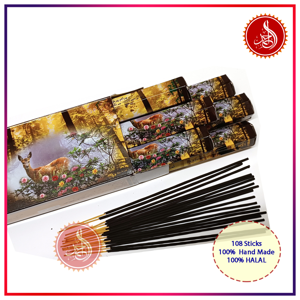 Prime Fragrances | MUSK INCENSE STICKS - BOX (6pack x 18Sticks) 100% ...