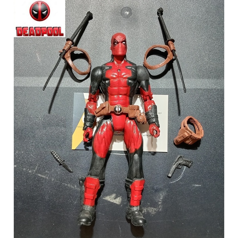 Deadpool toy marvel xmen superhero collection action figure budget toy ...