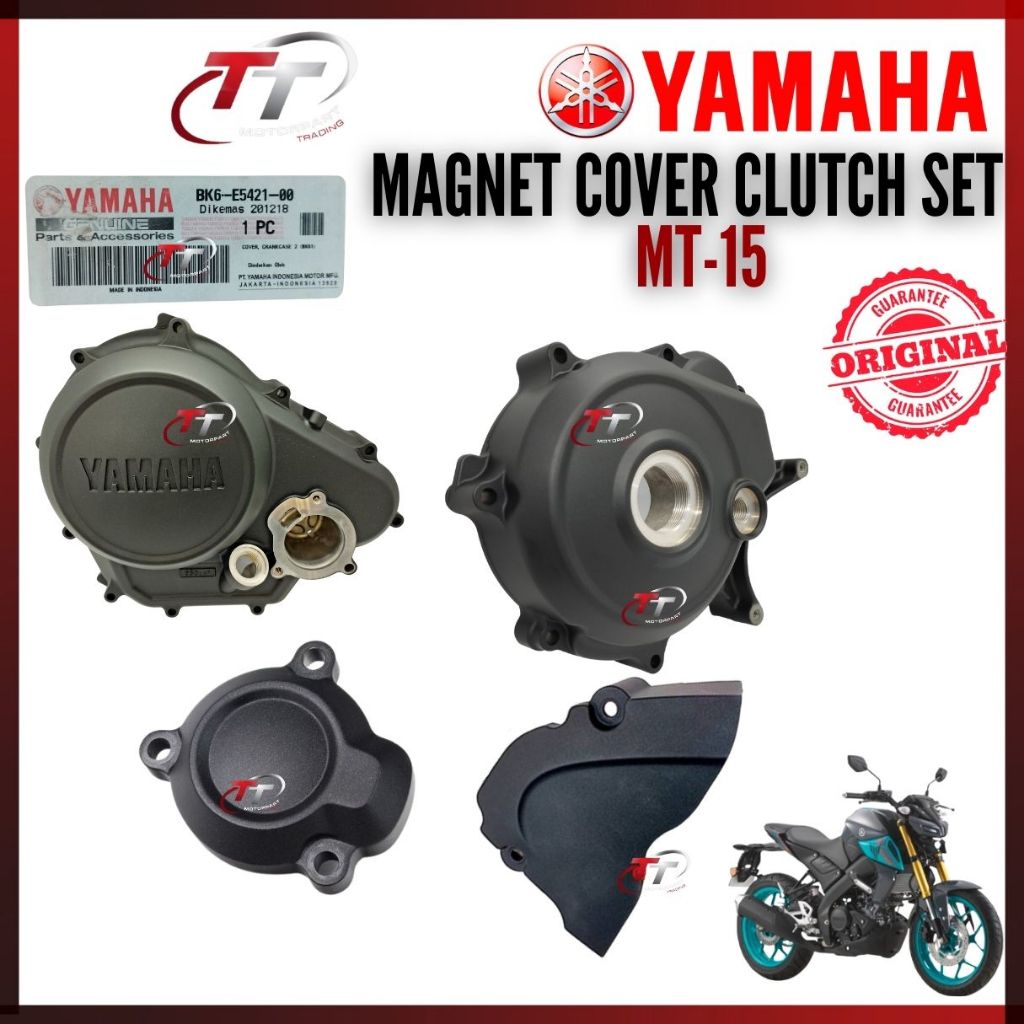 MT-15 MT15 Engine Cover Magnet Casing Kaver Enjin Crankcase Left Right ...