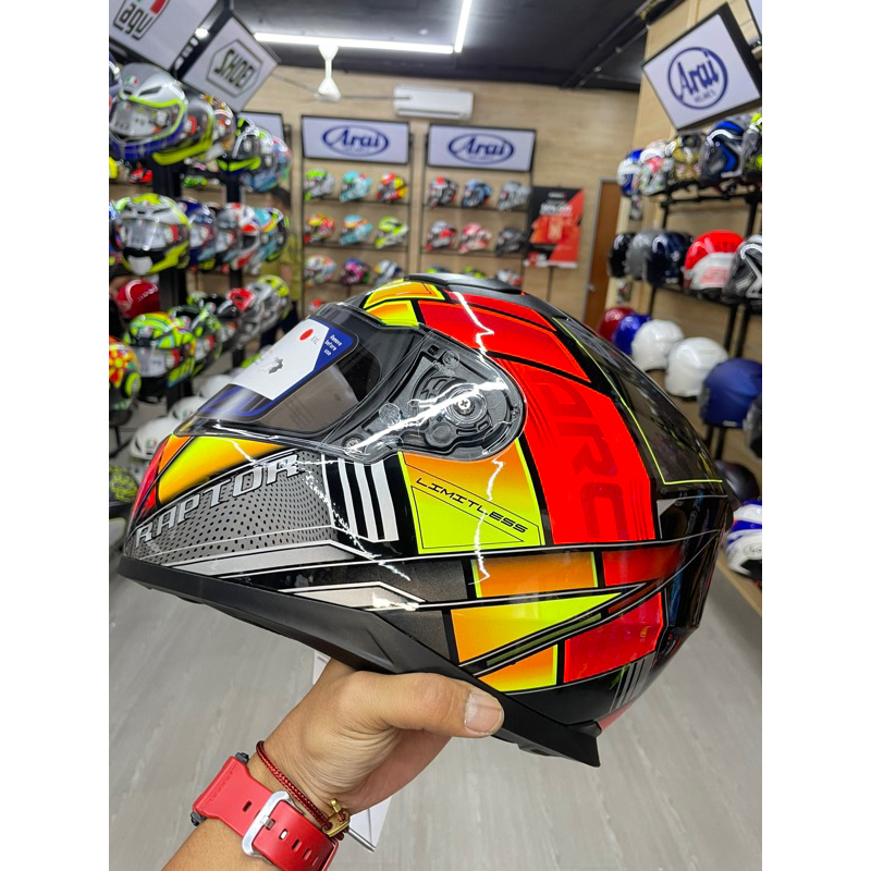HELMET FULLFACE ARC RAPTOR READY STOCK | Shopee Malaysia