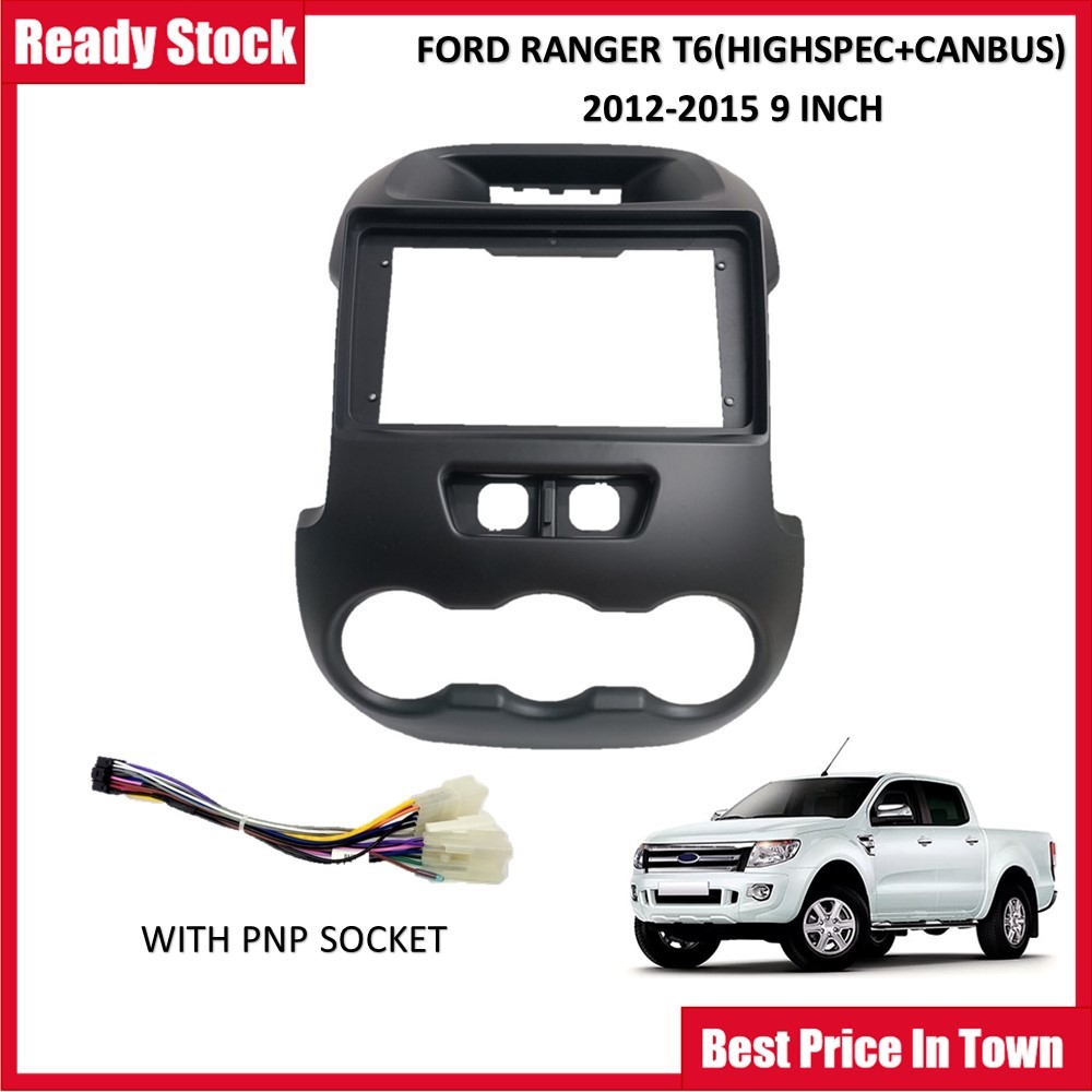 Android Player Casing FORD RANGER T6(HIGHSPEC+CANBUS)9'' 2012-2015 ...