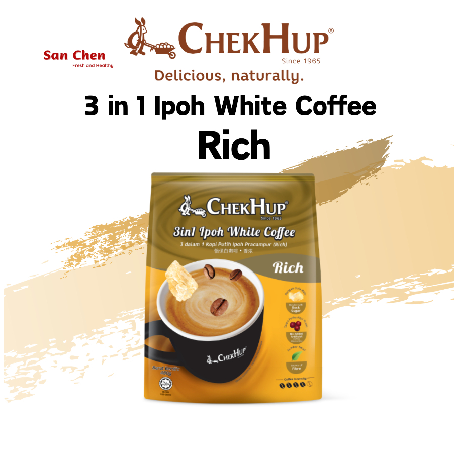 Chek Hup 3 in 1 Ipoh White Coffee Rich 12sx40g | Shopee Malaysia