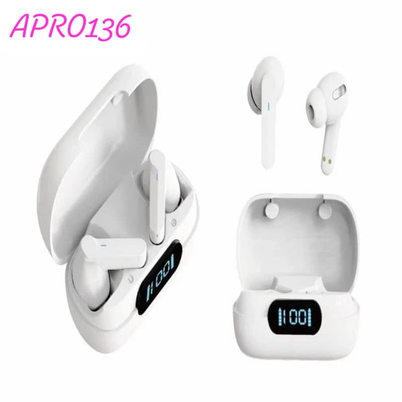 NEW MODEL APRO 136 EARPHONE WIRELESS BLUETOOTH BT 5.0 EARBUDS ...