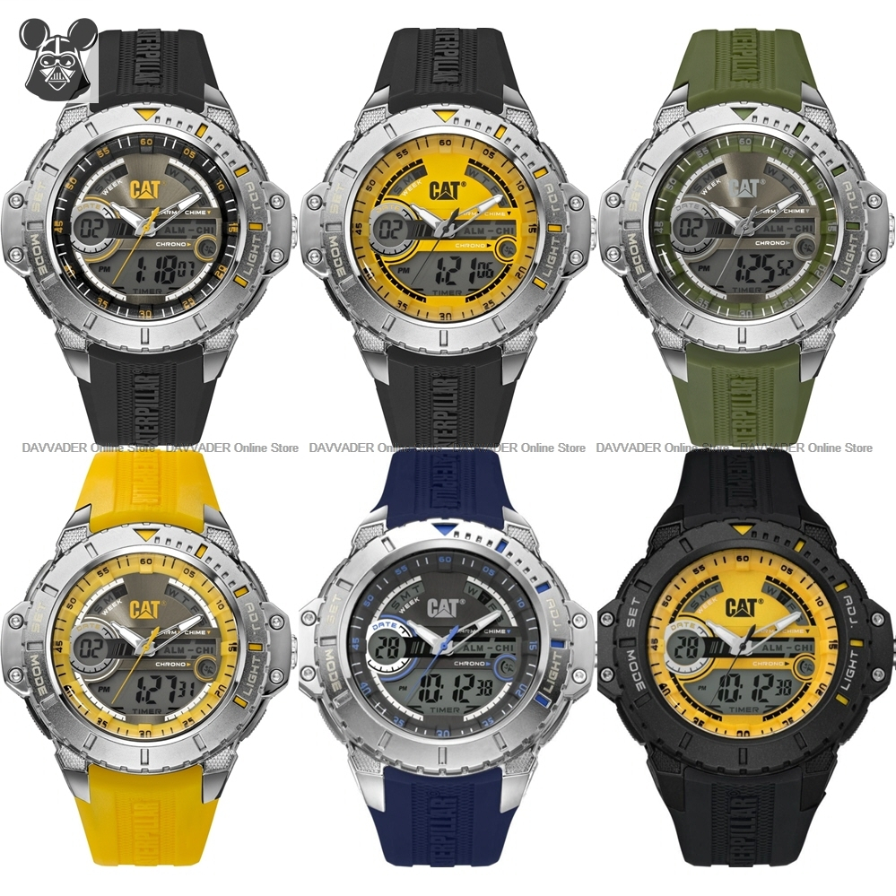 Caterpillar CAT Watches MA-145 MA-155 MA-165 Men's Analog-Digital Watch ...