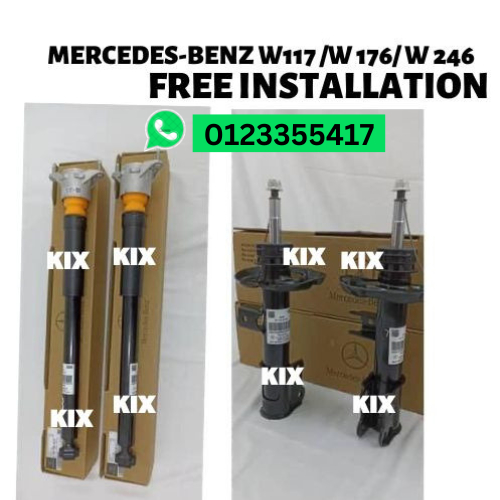 ORIGINAL MERCEDES-BENZ W117/W176/W246 ABSORBER FRONT & REAR LEFT ...