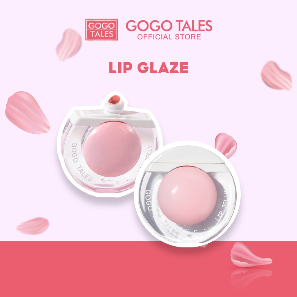 Gogo Tales Little Pink Ball Moisturizing Lip Glaze GT557 | Shopee Malaysia