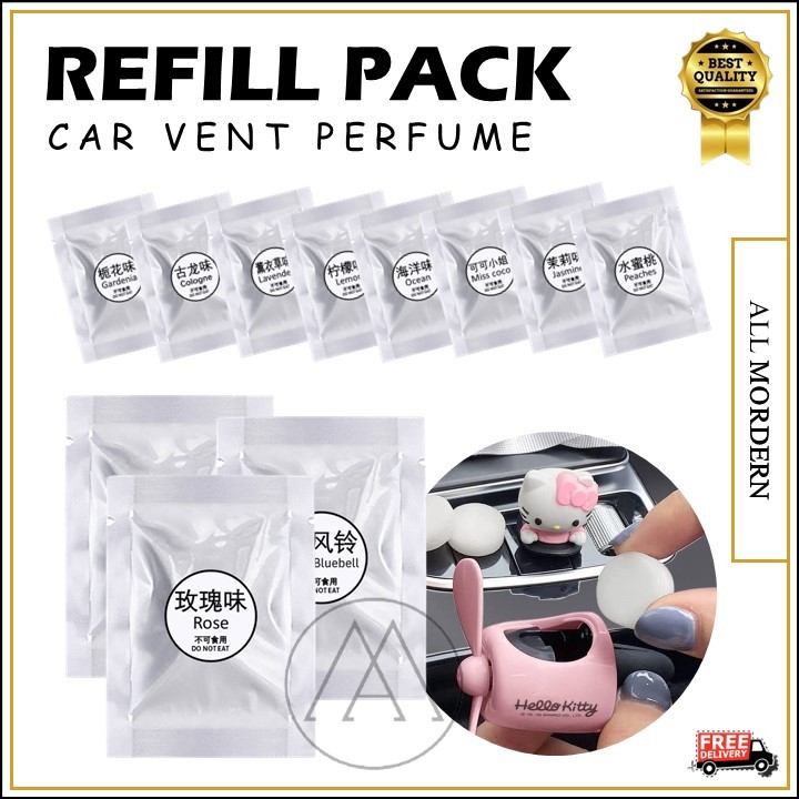 Refill Tablet For Car Vent Perfume Car Air Refreshener Replacement ...