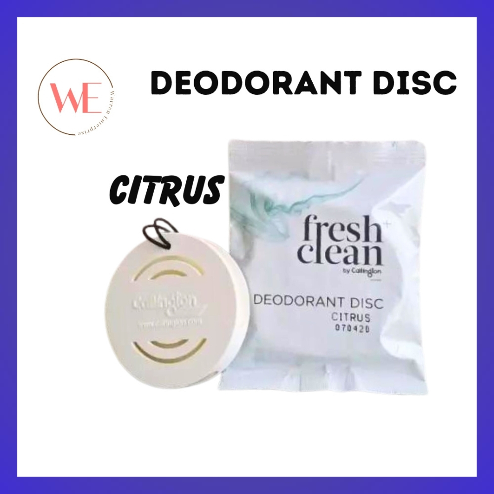 Callington Fresh + Clean Deodorant Disc (Citrus) House Home Room Car ...