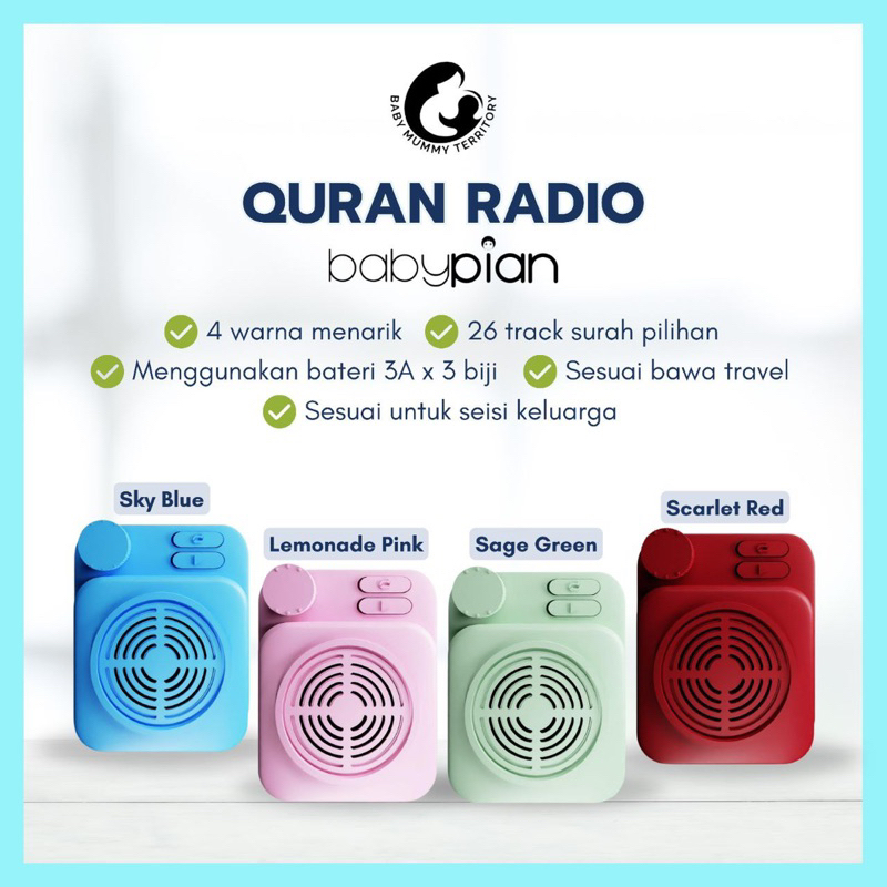 QURAN RADIO BABY PIAN / QURAN DEVICE | Shopee Malaysia