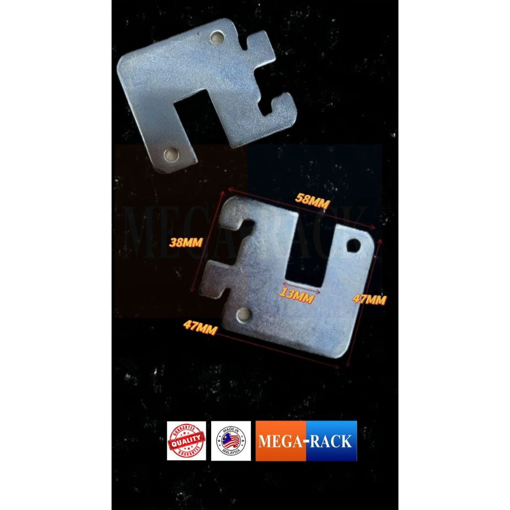 Square Bar Bracket 3B Bracket | Shopee Malaysia