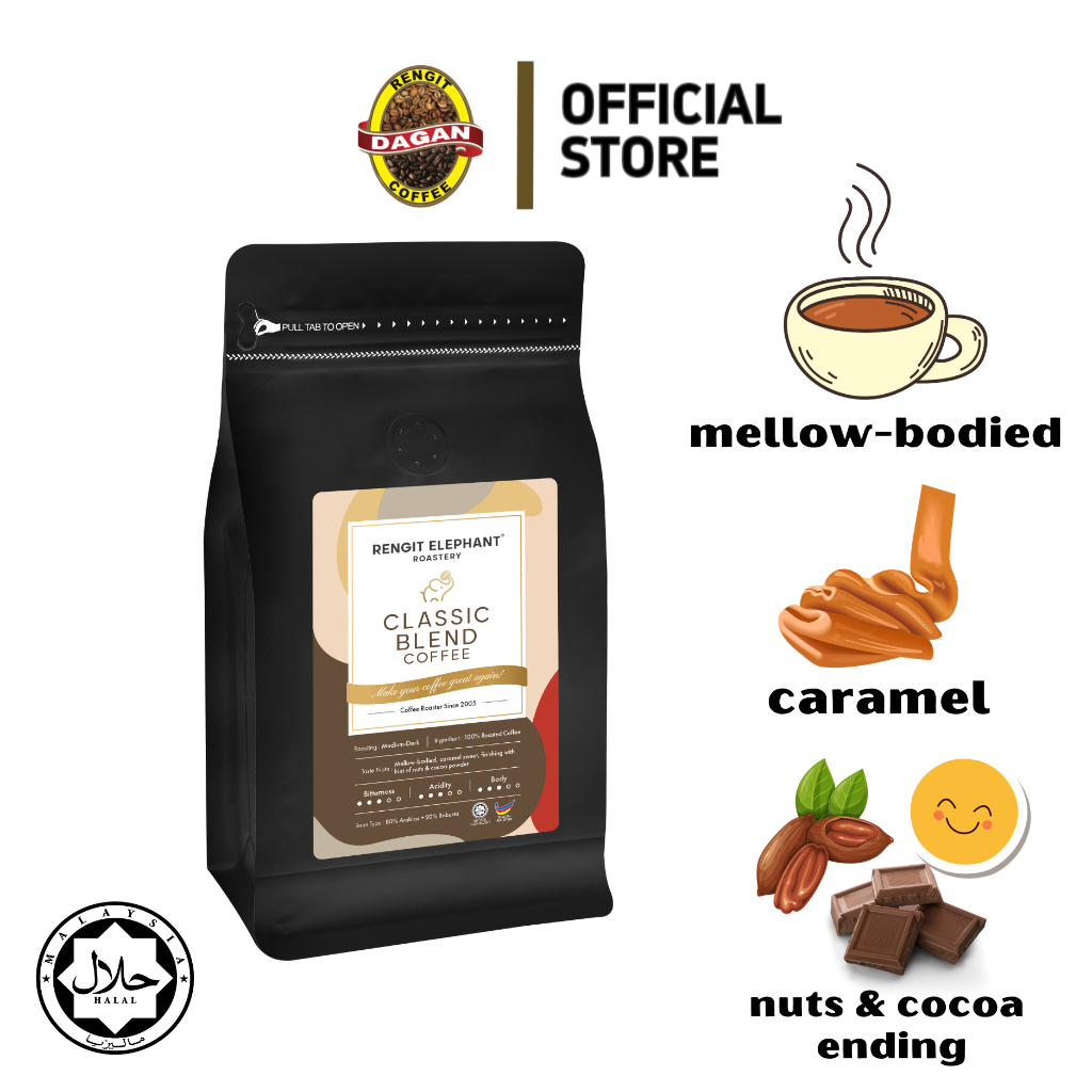 CLASSIC BLEND COFFEE [250g] - High Quality l ARABICA COFFEE BEAN ...