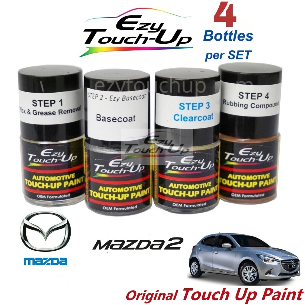 MAZDA (Mazda 2) Original Touch Up Paint - EZY Touch-Up combo set ...