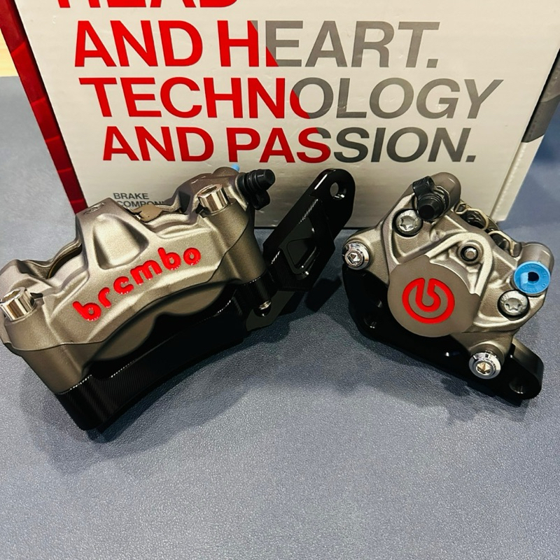 R25 XMAX V1 V2 ORIGINAL BREMBO M5 M50 SIAP BRACKET FRONT REAR P34 RED ...