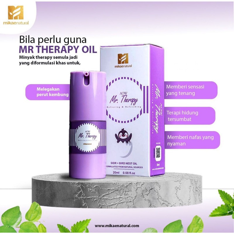 MR. THERAPY MINYAK AOW (LATEST EDITION) | Shopee Malaysia