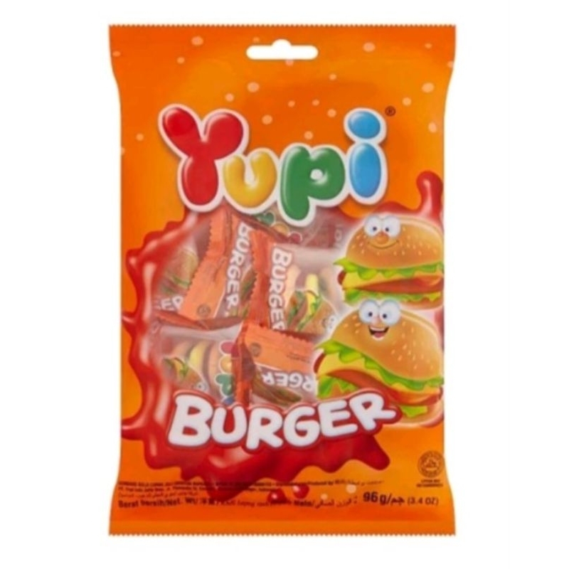 Yupi Mini Burger Gummy / Yupi Soft Candy 96g | Shopee Malaysia