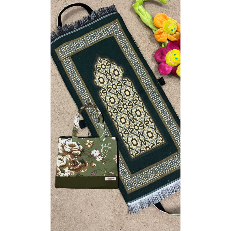 Beg Sejadah MINI 2 in 1 boleh letak telekung(READY STOCK) | Shopee Malaysia