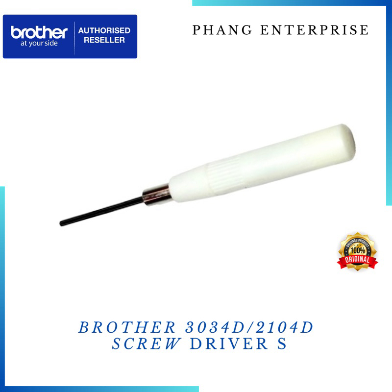 Brother 2104d Screw Driver S ORIGINAL overlock machine Allen key ...
