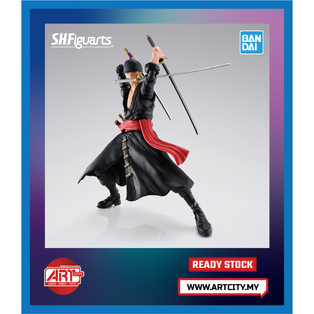 Bandai S.H.Figuarts - SHF Roronoa Zoro - The Raid on Onigashima - One ...