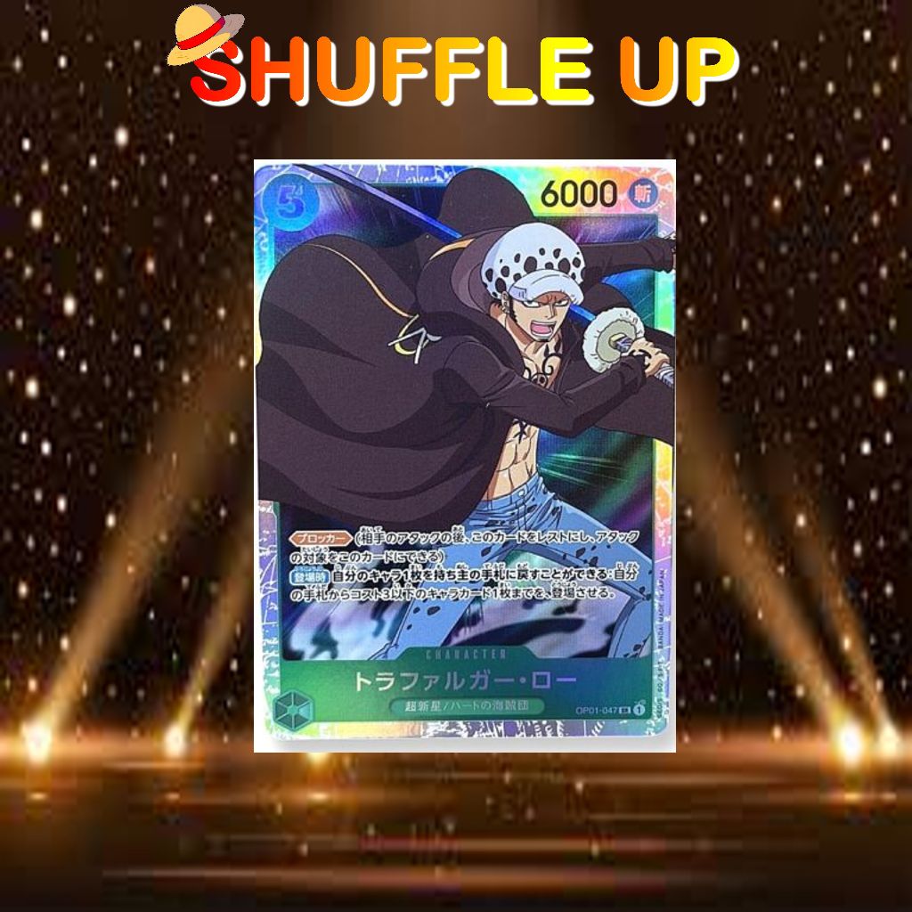 One Piece Character SR OP01-047 Tralfagar D Law | Shopee Malaysia