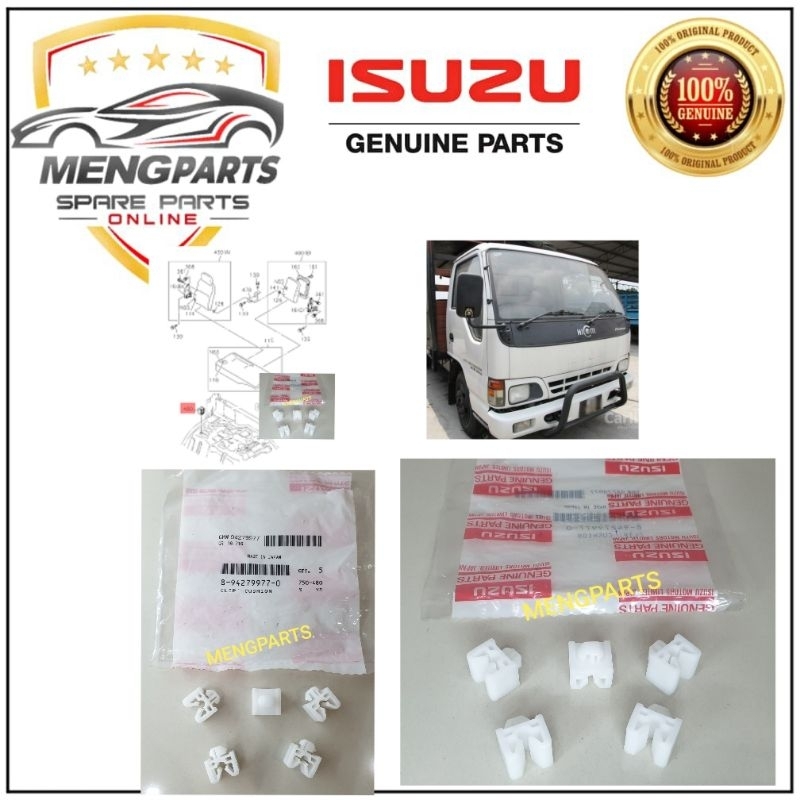 ORIGINAL ISUZU HICOM CUSHION CLIP KUYSEN CLIP *** HARGA UNTUK SE BIJI ...