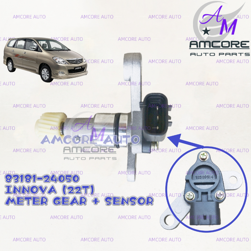 TOYOTA INNOVA (22T) - SPEEDOMETER SENSOR WITH GEAR / SPEED METER GEAR ...
