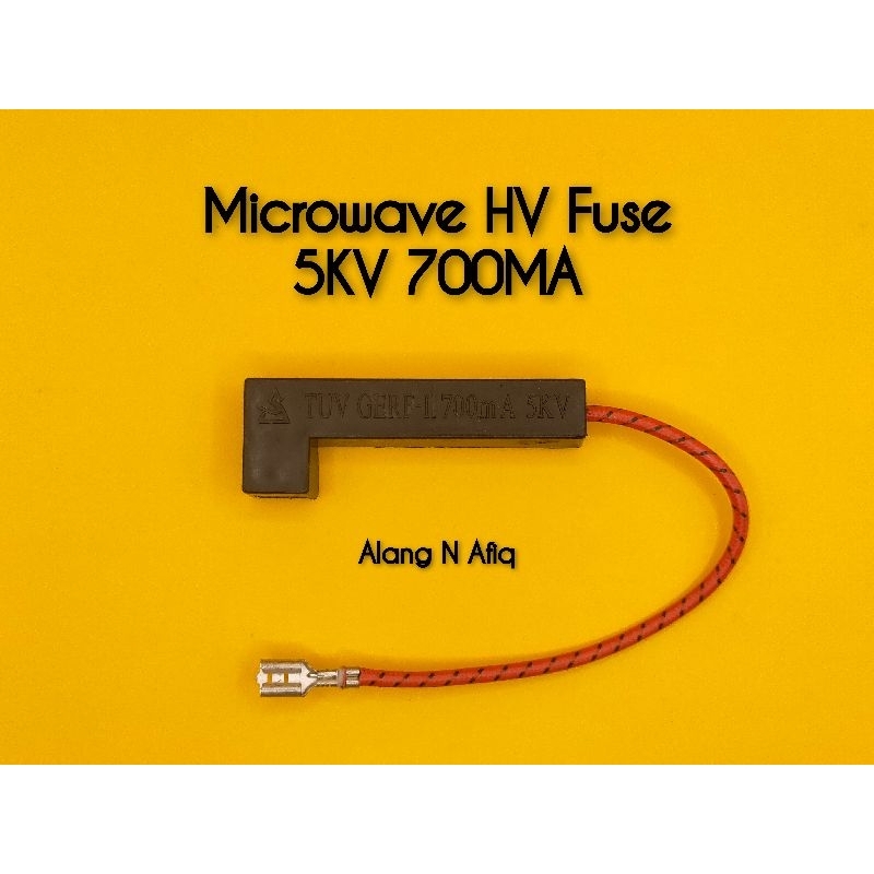Microwave High Voltage HV Fuse With Black Casing 5KV 700MH | Shopee ...