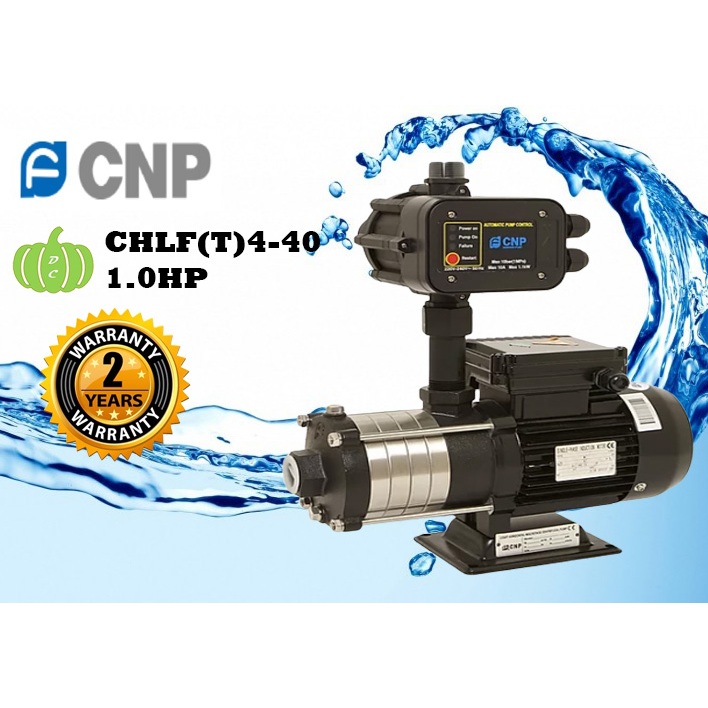 CNP Home Water Pressure Booster Pump CHLF(T) 4-40PC 1.0HP | Shopee Malaysia