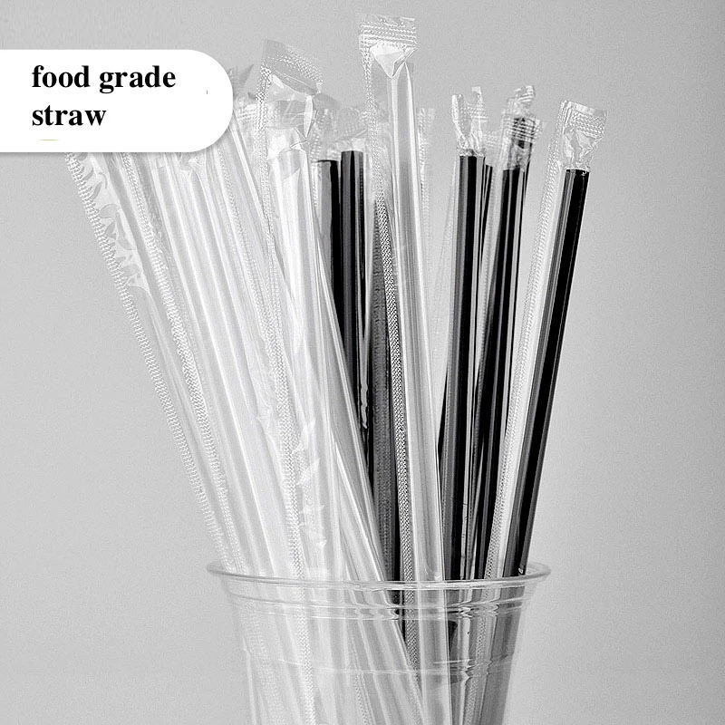 STRAW SINGLE PACKING / INDIVIDUAL SINGLE PACK DISPOSABLE End Sharp ...