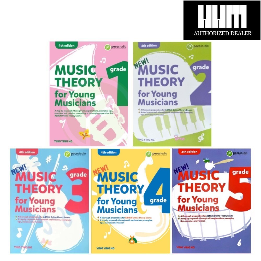 Poco Studio Music Theory for Young Musicians, Grade 1/Grade 2/ Grade 3 ...