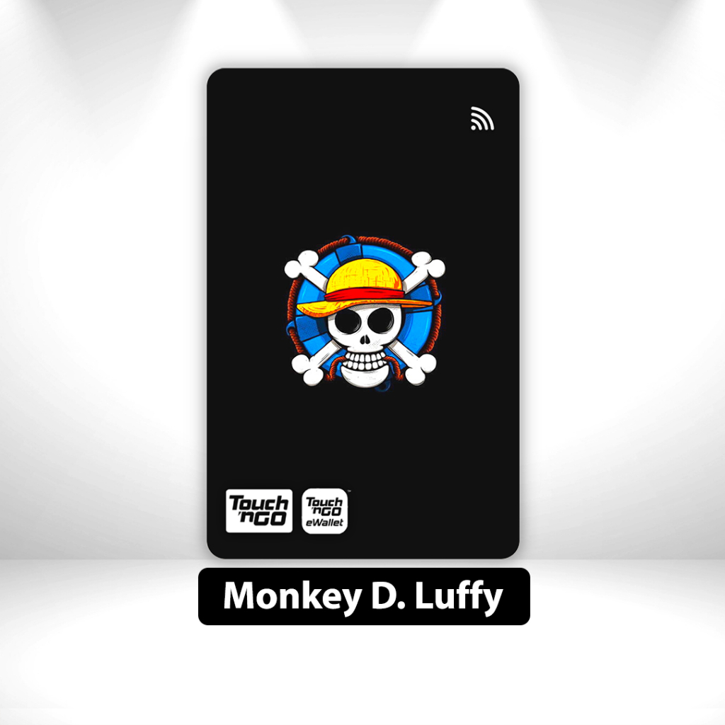[Bukan Kad*] [One Piece] Monkey D. Luffy - Sticker TNG NFC Card ...