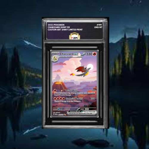 Charizard ex shiny - 199/165 - Special Illustration Rare custom holo ...