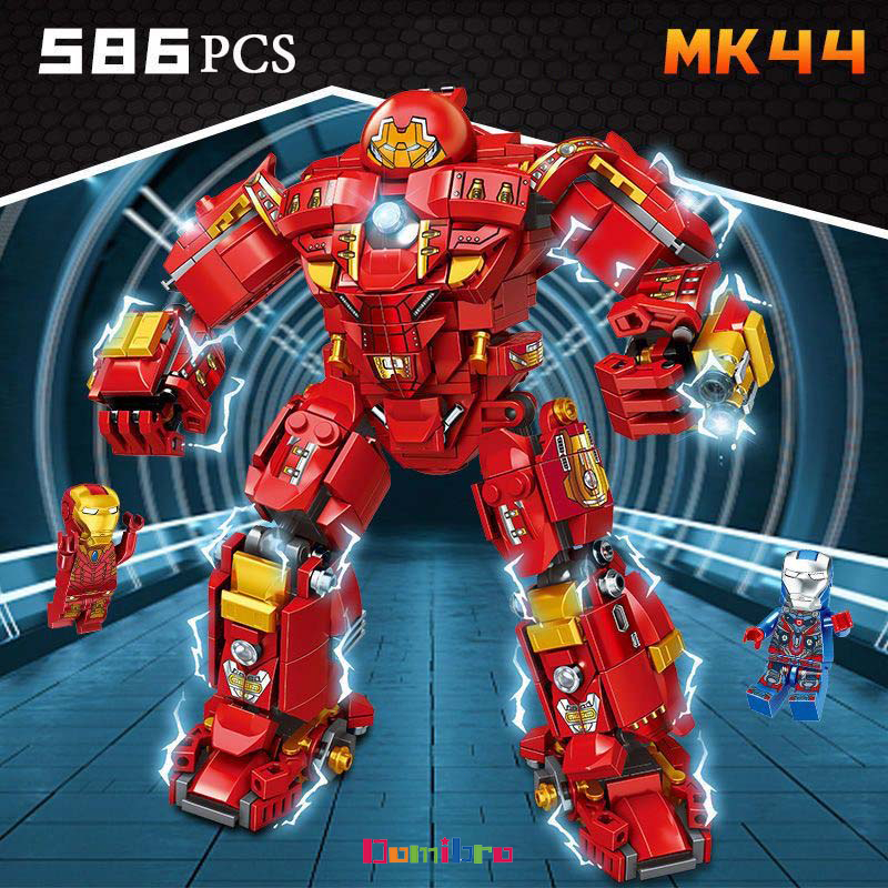 mainan Robot Building Blocks 586Pcs Creative 3D Model Robot Toys for ...