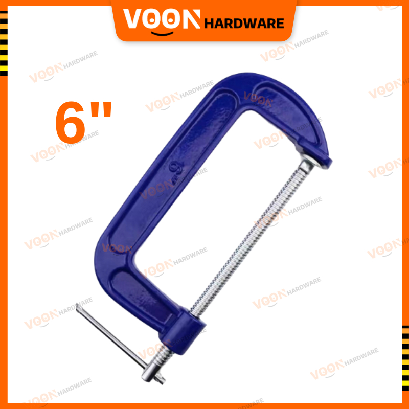 VOON Heavy Duty G Clamp 3” 4” 5” Adjustable Woodworking Lock Sliding ...