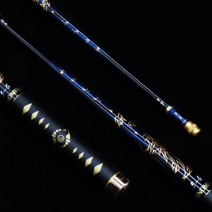 Hinomiya BLUE KATANA Ya Blade Super Hard Puyu Telescopic Udang Harimau ...