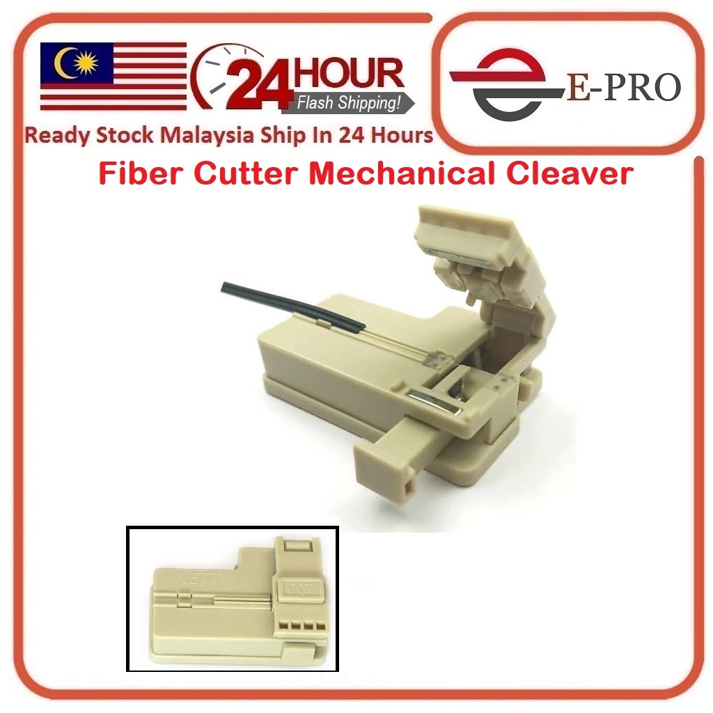 Fiber optic Cleaver Mini Cutting Hand Tool FTTH Optical Fiber Cutter ...