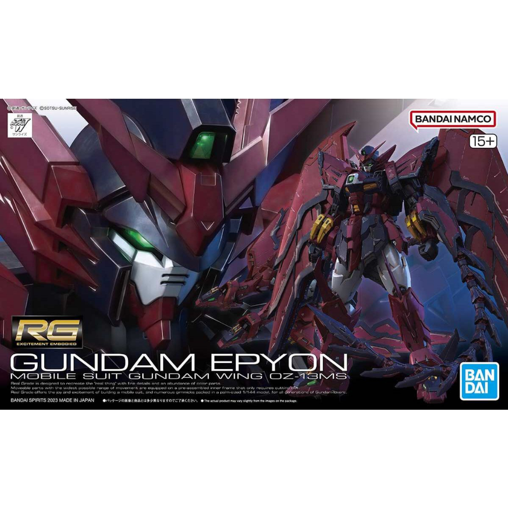 Bandai 1/144 RG Gundam Epyon (Mobile Suit Gundam Wing) | Shopee Malaysia