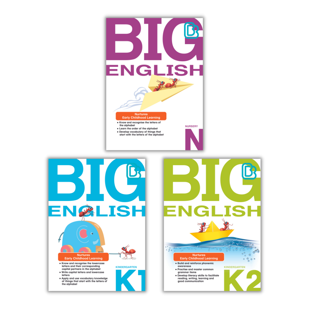 BIG ENGLISH N-K2 Topical Pre-School English Assessment Books - SAP ...