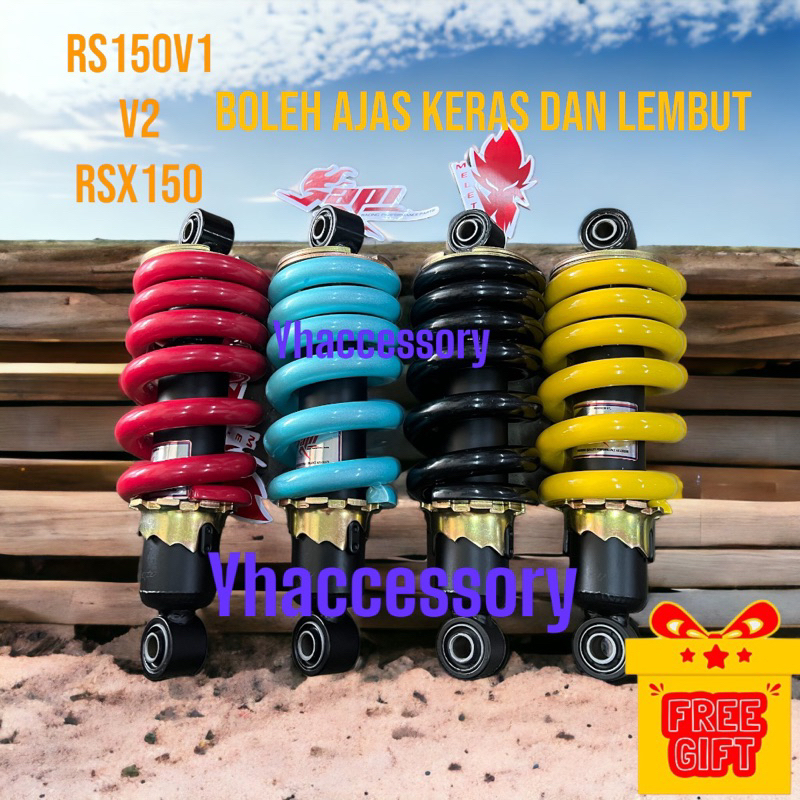 Monoshock API Racing Honda RS150 RS 150 Monoshock 233MM Mono Rear Shock ...