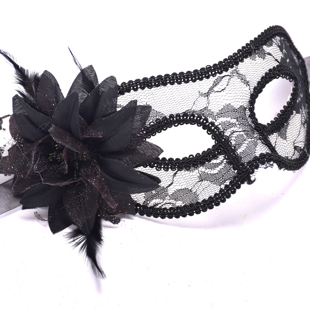 Lace Flower Mask Princess Queen Style Venetian Masquerade Mask Concert ...