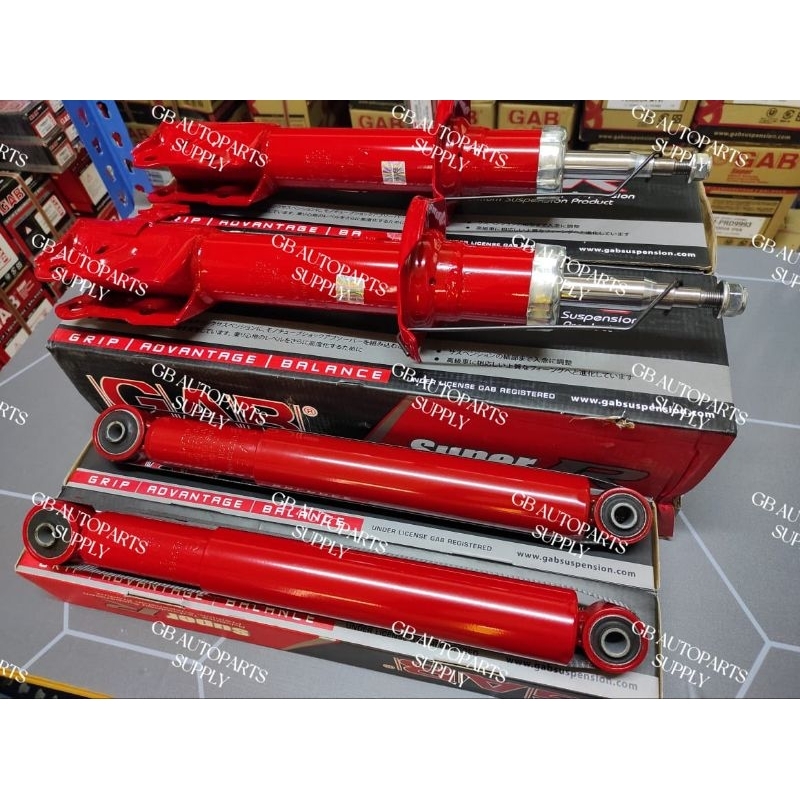 Perodua Aruz Toyota Rush F800 Front and Rear Pair Heavy-duty Gas ...