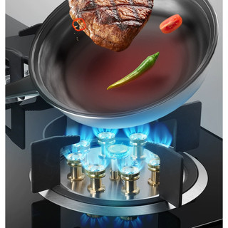 (available )Tempered Glass Gas Stove Dapur Gas Clad Double Nine-Chamber ...